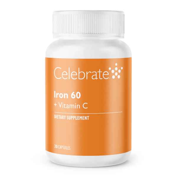 CELEBRATE IRON 60 mg (30 capsules) | North Carolina Surgery Rex Bariatrics