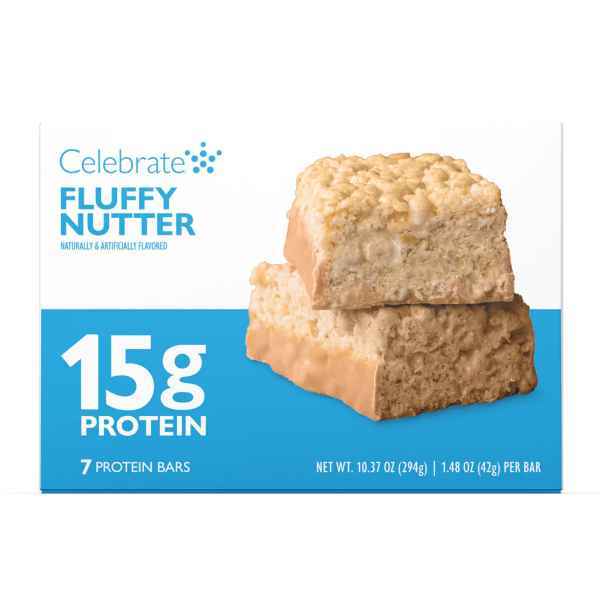 CELEBRATE PROTEIN BAR - FLUFFY NUTTER (7 count) | North Carolina ...