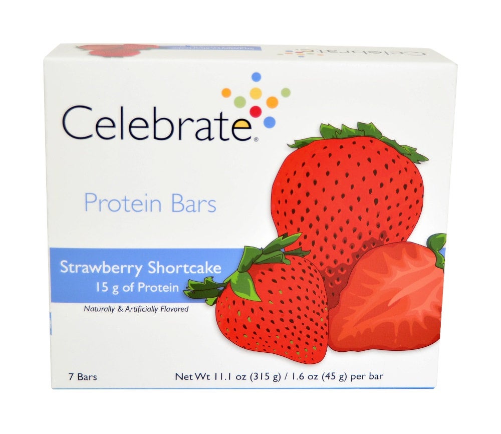 CELEBRATE PROTEIN BAR - STRAWBERRY SHORTCAKE (7 count) | North Carolina ...