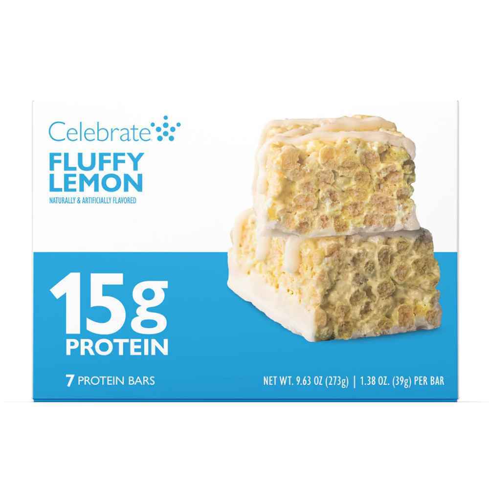 CELEBRATE PROTEIN BAR - FLUFFY LEMON (7 count) | North Carolina Surgery ...